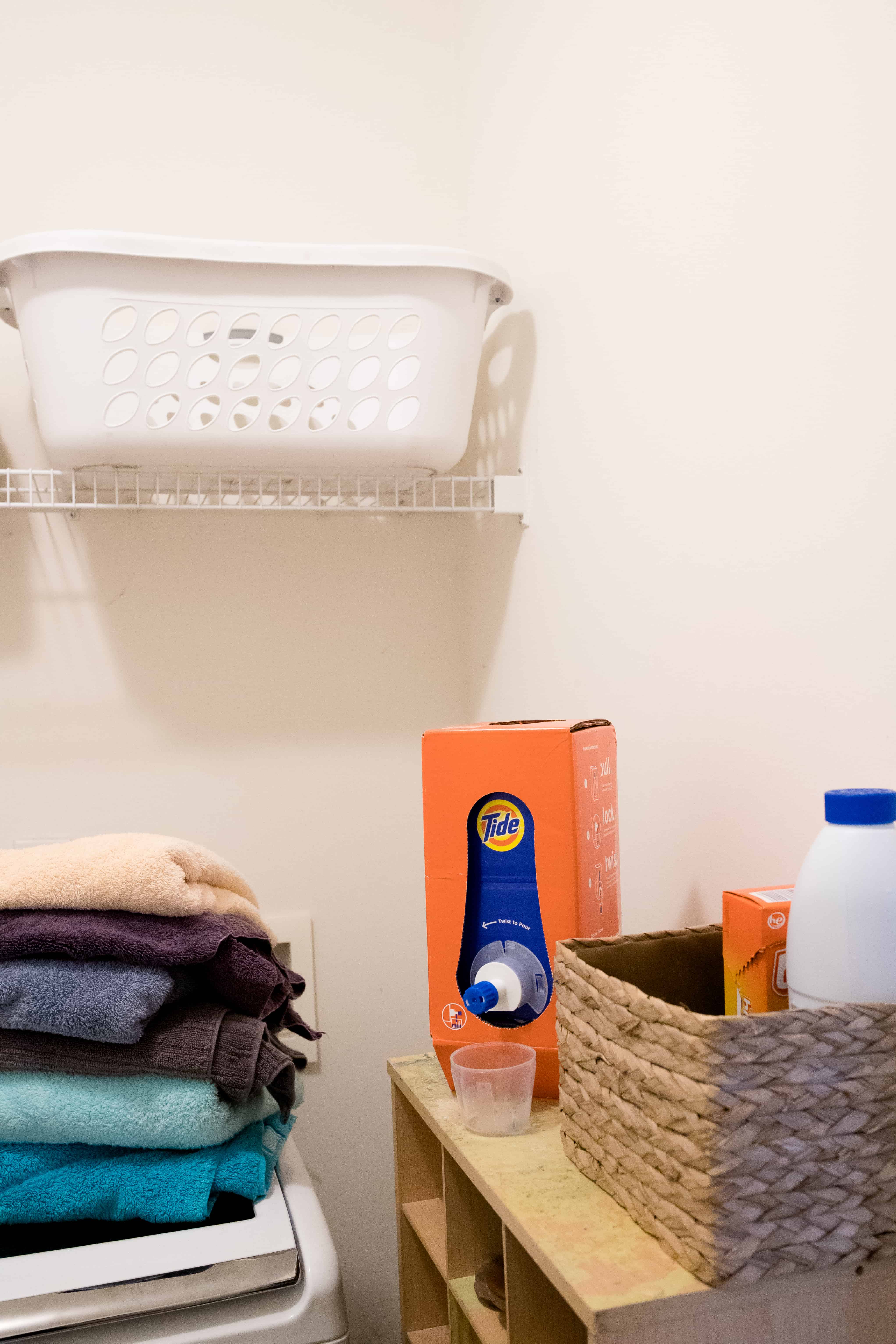 Organizing my Laundry Room with Tide Eco-Box - Everyday Eyecandy