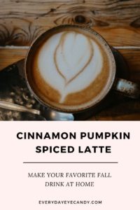 Cinnamon Pumpkin Spiced Latte ( For People Who Don't Like Pumpkin ...