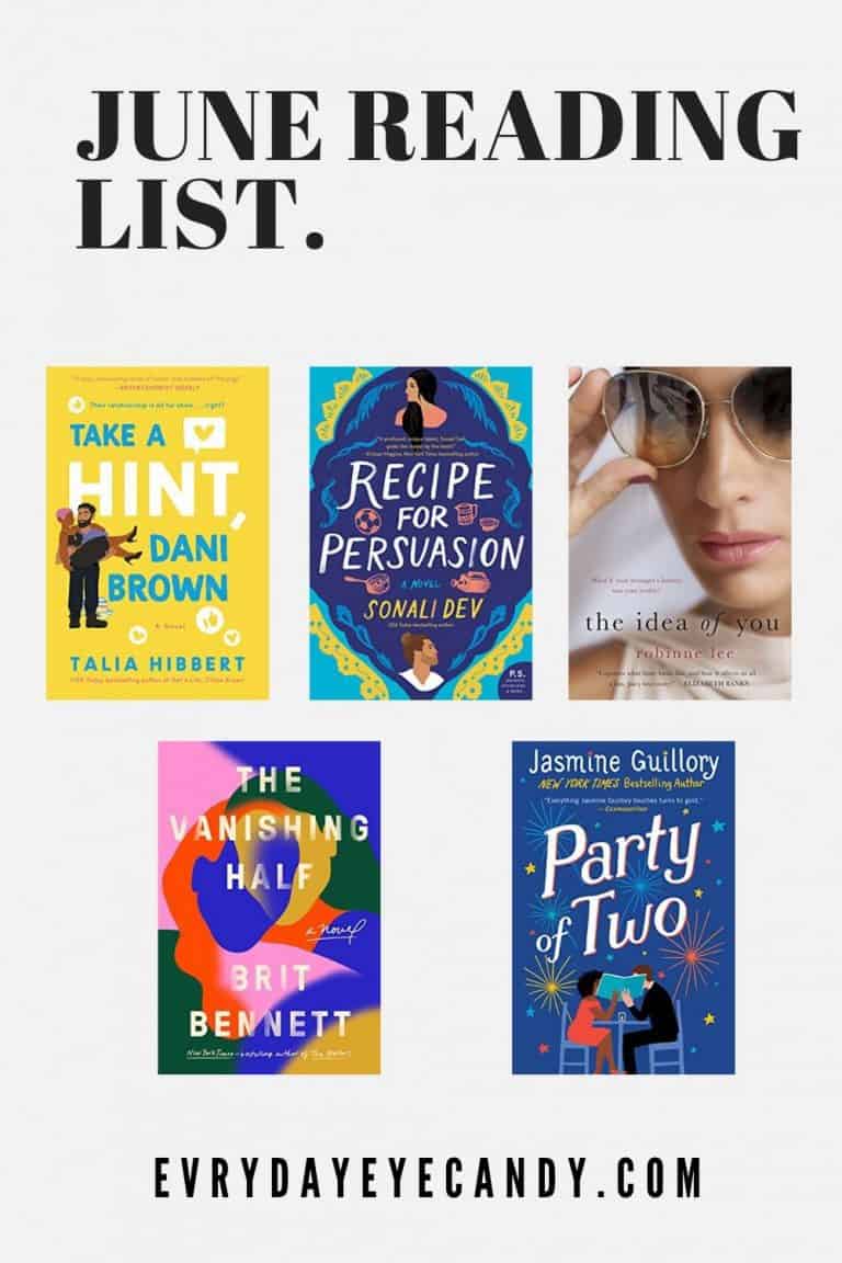June Reads - Everyday Eyecandy