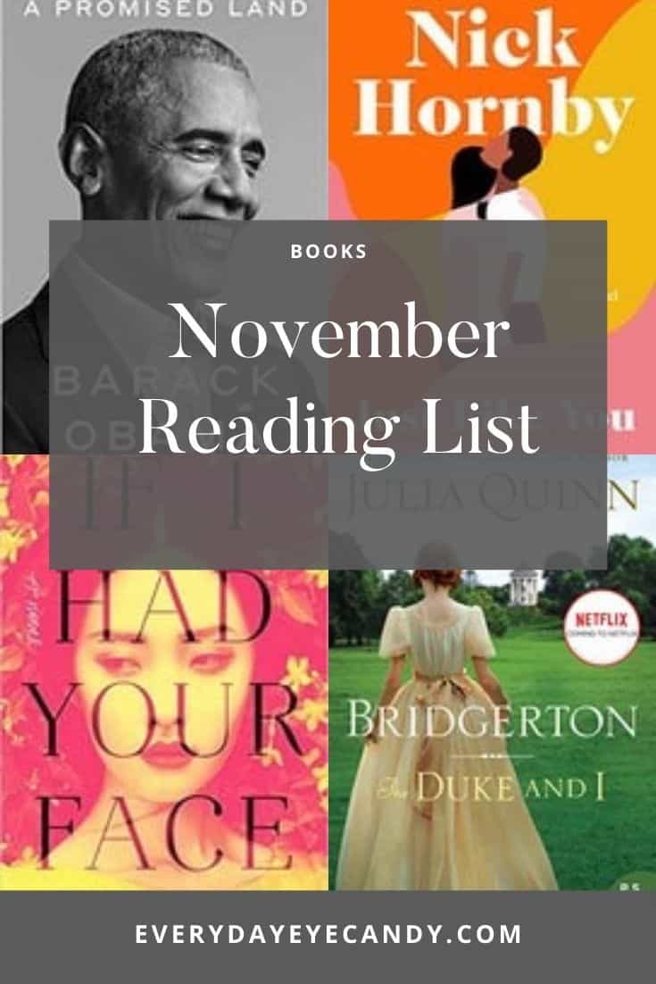 Books I'm reading this month - Everyday Eyecandy