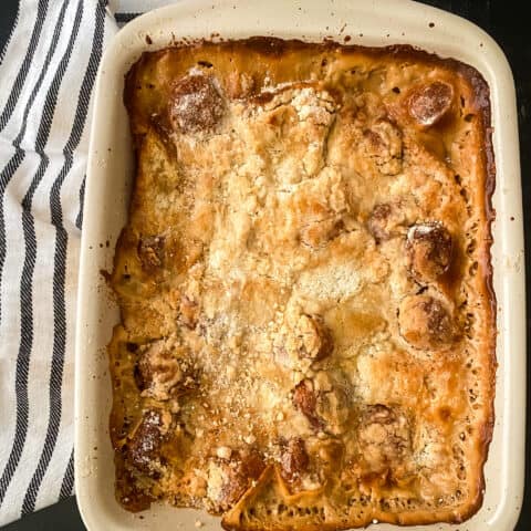 Easy Donut Bread Pudding - Everyday Eyecandy