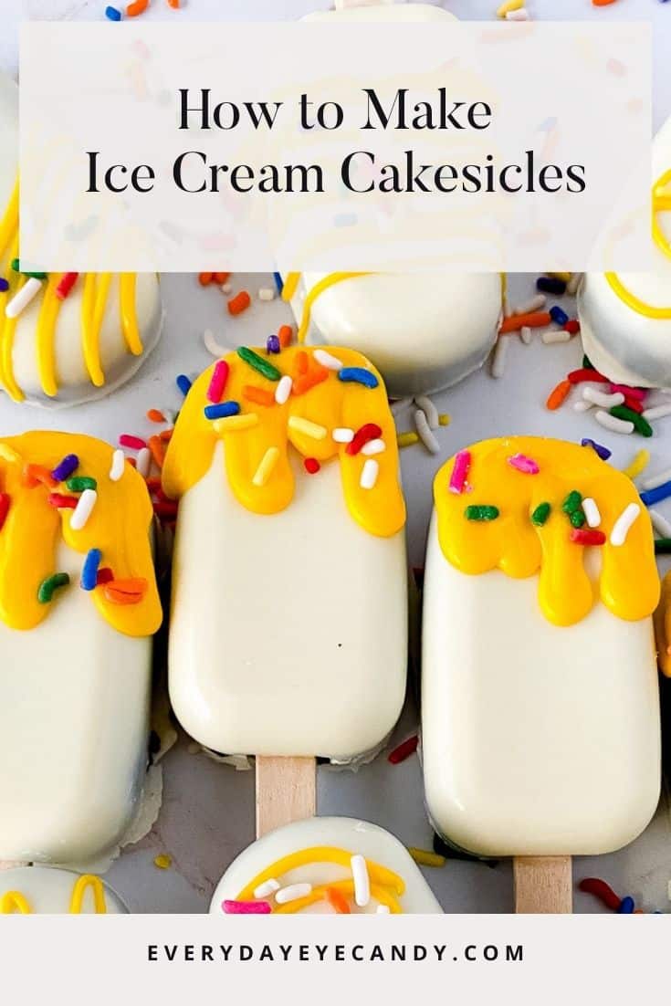 How To make Ice Cream Cakesicles - Everyday Eyecandy