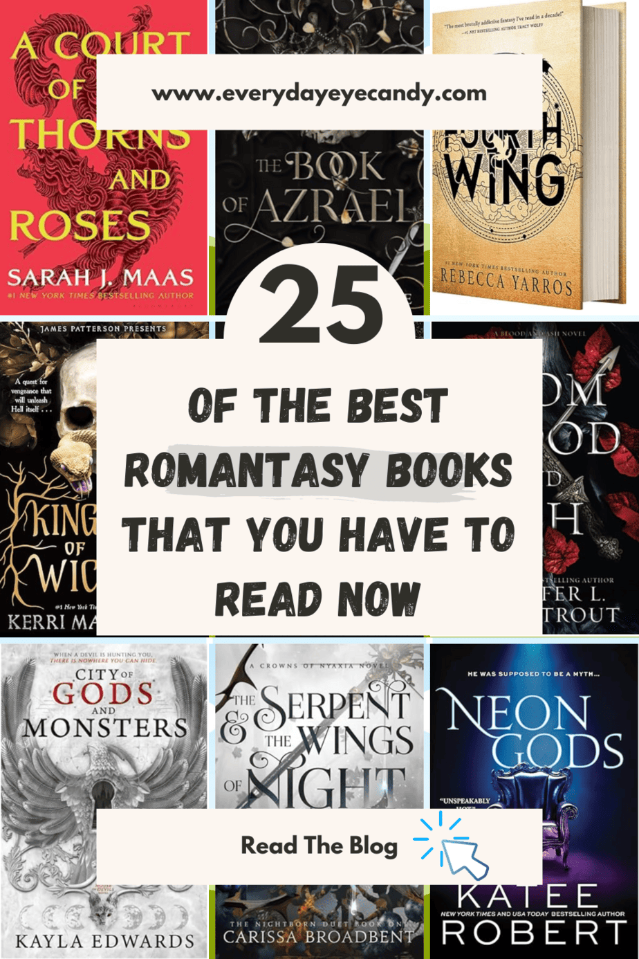 25 of the Best Romantasy Books That You Have to Read - Everyday Eyecandy