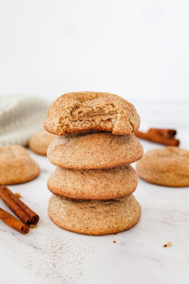 Chewy Gluten Free Snickerdoodles Cookie Recipe - Everyday Eyecandy