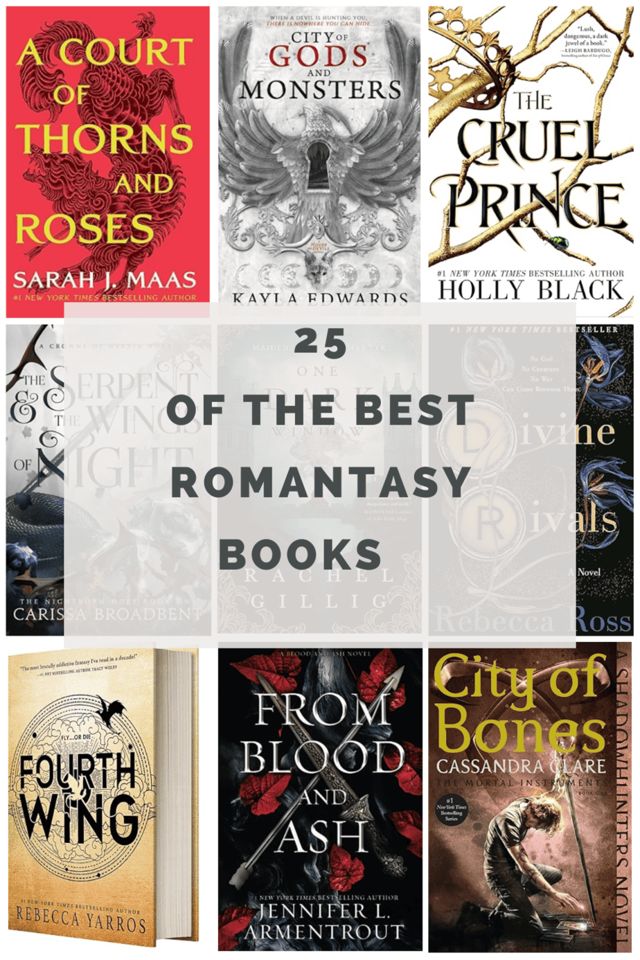 25 of the Best Romantasy Books That You Have to Read - Everyday Eyecandy