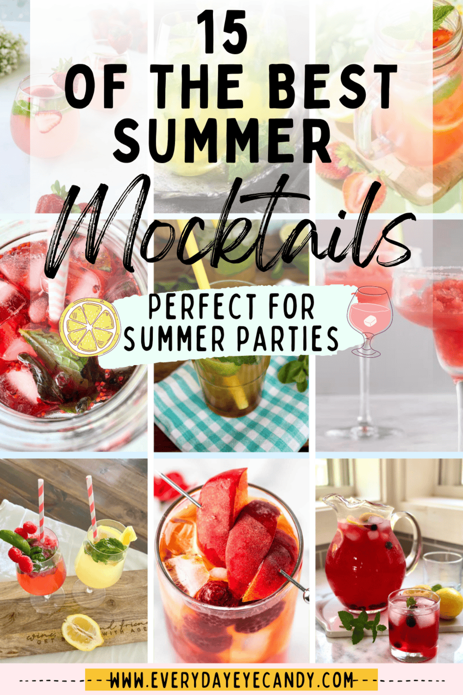 15 of the Best Summer Mocktails that Actually Taste Good - Everyday ...