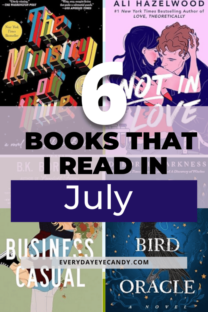 6 Books That I Read in July - Everyday Eyecandy