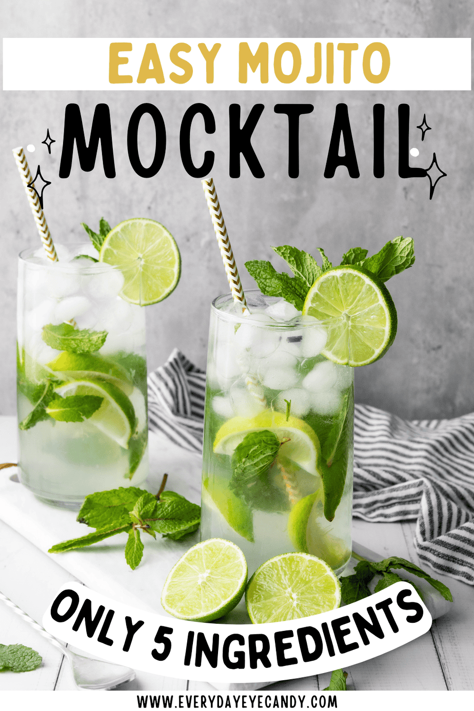 Mojito Mocktail - Everyday Eyecandy